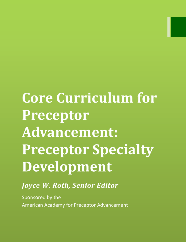 Exam Resources – Preceptor Training & Certification